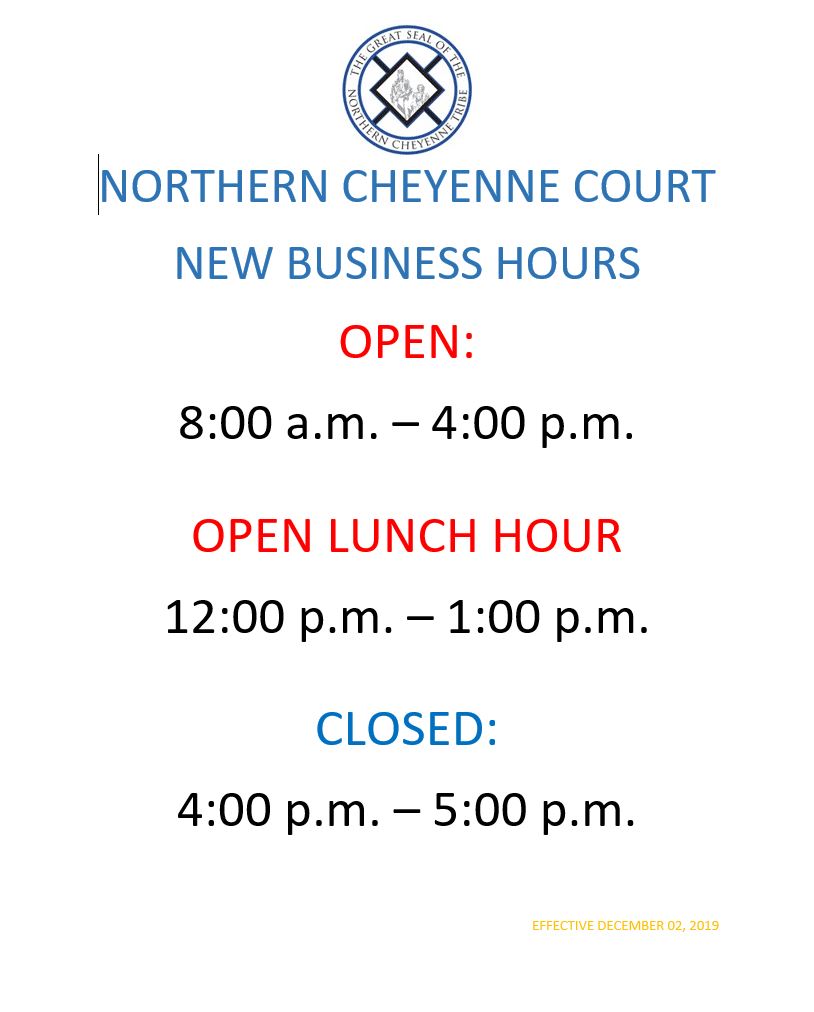 Northern Cheyenne Judicial