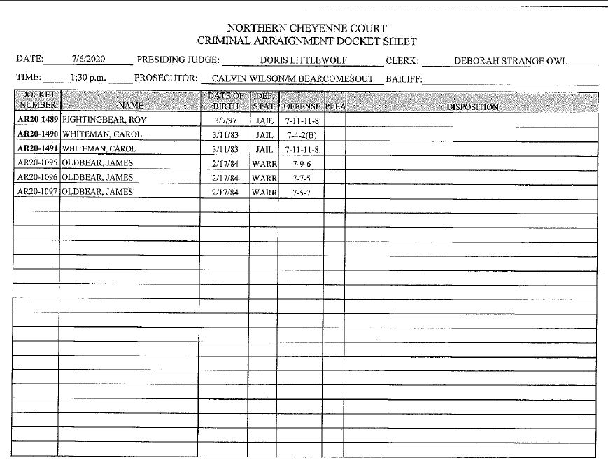 Northern Cheyenne Judicial